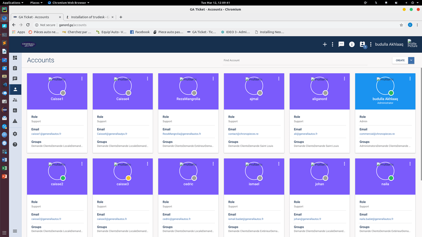 Installation of trudesk - General Support - Trudesk
